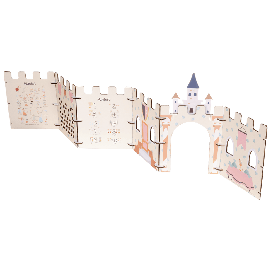 Interactive Cardboard Playscreen Fairytale Castle – Paper Pops