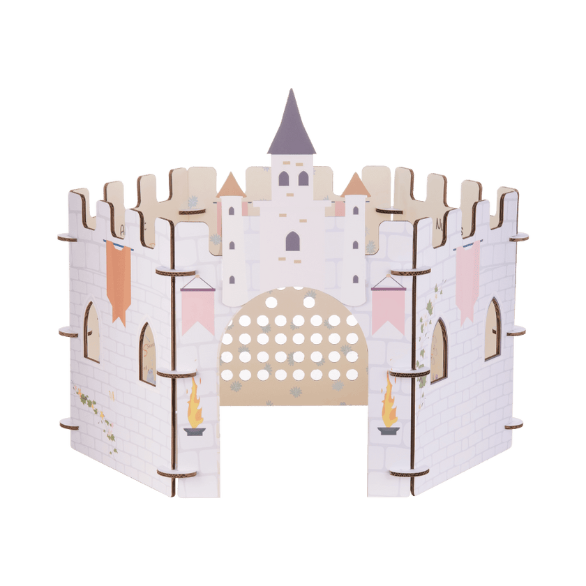Interactive Cardboard Playscreen - The Fairytale Castle – Paper Pops