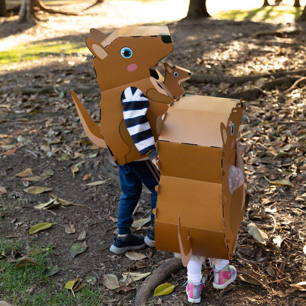 Paper Pops Cardboard Build & Play Toy Kits